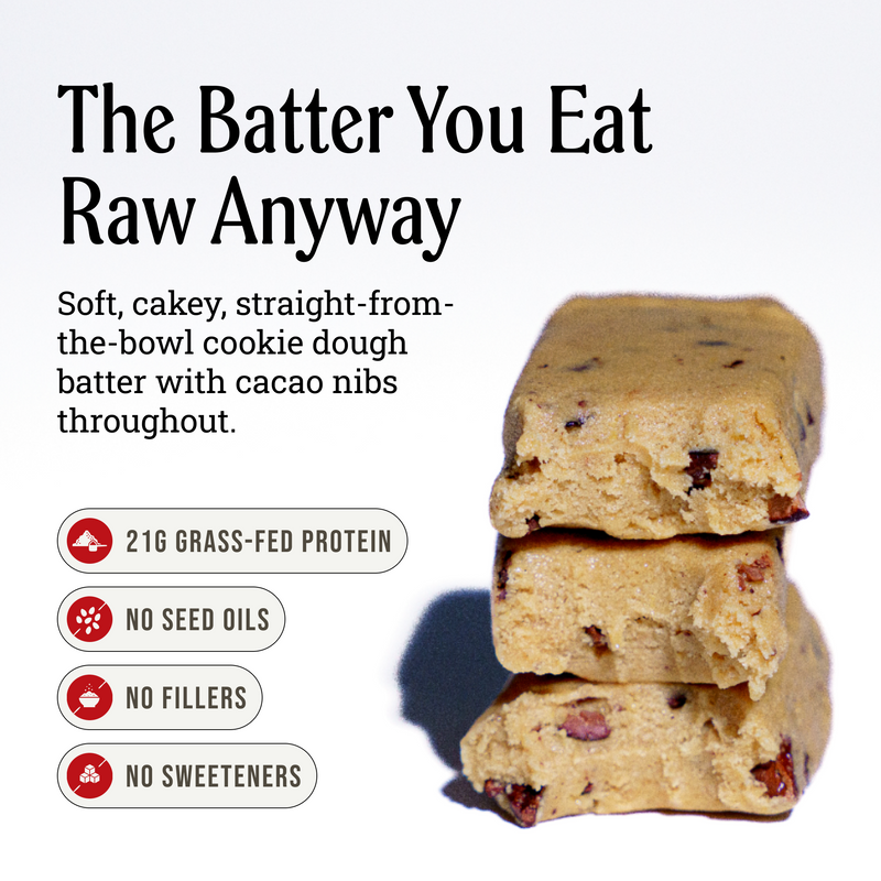 Cookie Dough Ancestral Protein Bar - PRIMA Dessert-Inspired Fuel